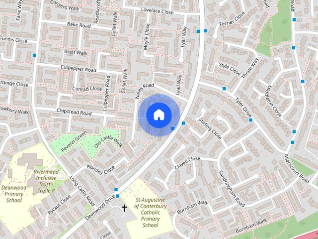 Old Castle Walk, Gillingham, ME8