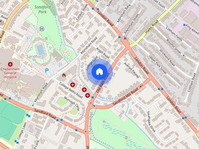 Old Bath Road, Basement Flat, Cheltenham, GL53 7QE