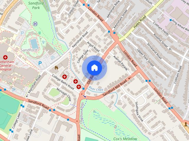 Old Bath Road, Basement Flat, Cheltenham, GL53 7QE