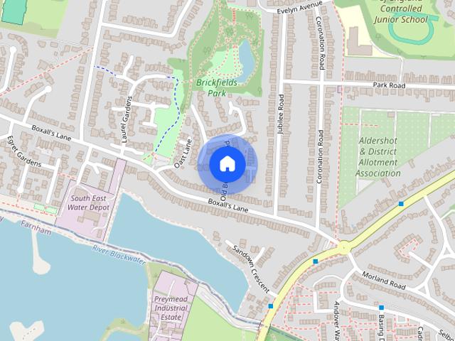 Old Brickfield Road, Aldershot, Hampshire, GU11