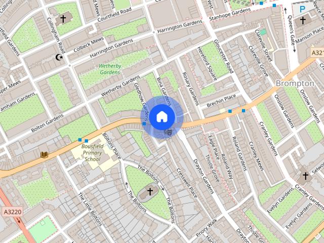 Old Brompton Road, South Kensington