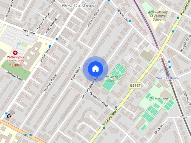 Old Lansdowne Road, West Didsbury, M20