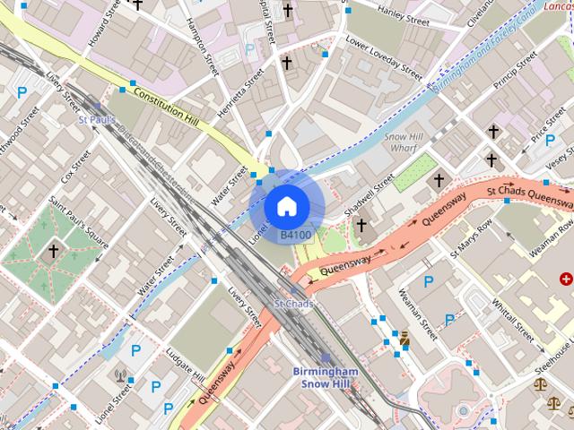 Old Snow Hill, Birmingham, B4