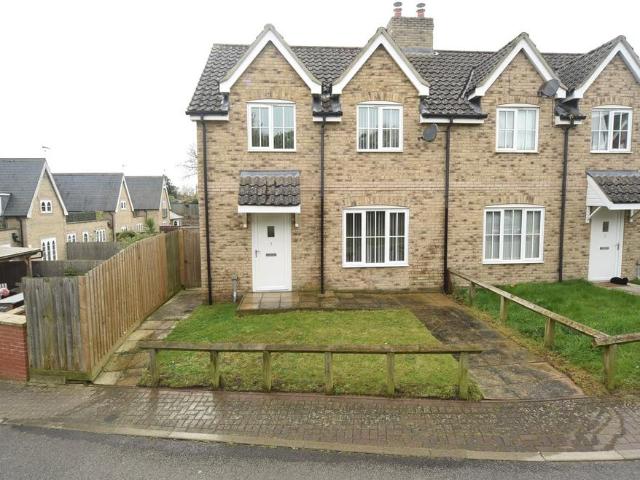 Old School Close, Feltwell, Thetford. 3 bed semi detached house to rent £1,385 pcm £320 pw
