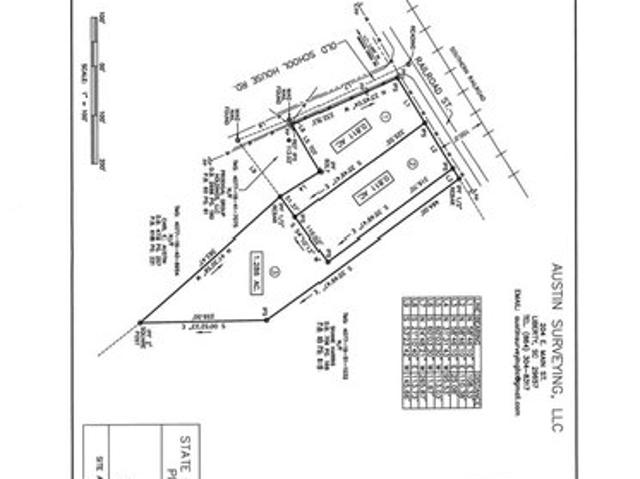 Old School House Rdpt of 170 Railroad St Lot 3, Liberty, SC 29657