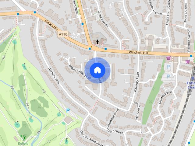 Old Park Road, Enfield, EN2