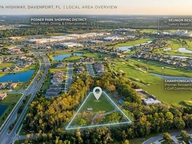 Old Tampa Hwy # B, Davenport, Plot For Sale