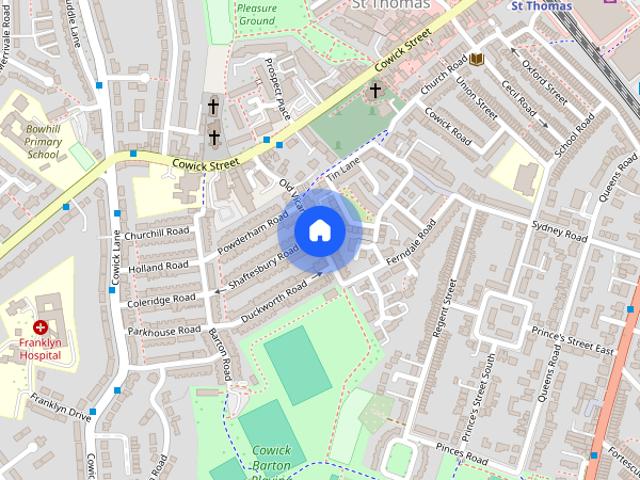 Old Vicarage Road, St Thomas, Exeter, EX2