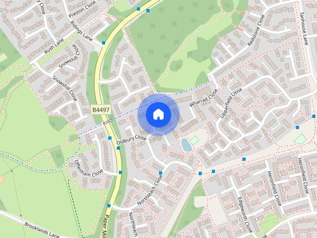 Oldbury Close, Redditch, B98