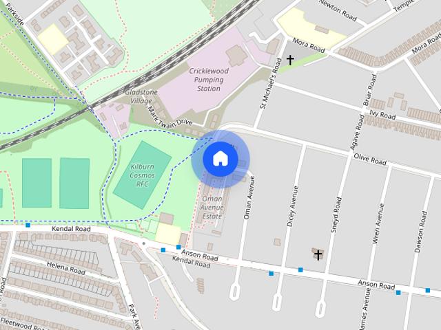 Oman Avenue, NW2, Cricklewood, London, NW2