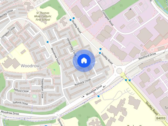 Ombersley Close, Redditch, B98