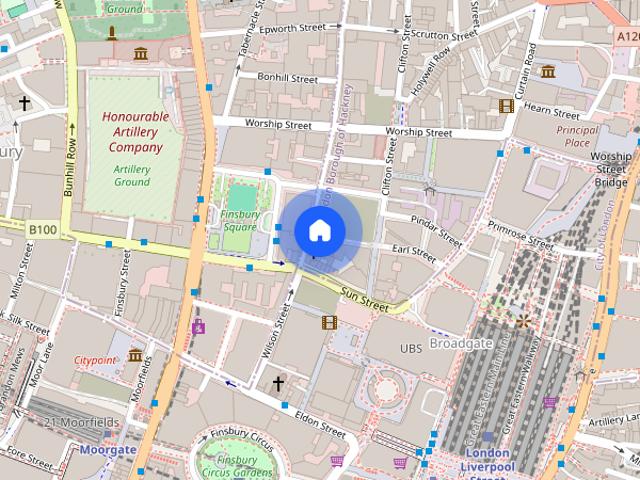 One Crown Place, London, EC2A
