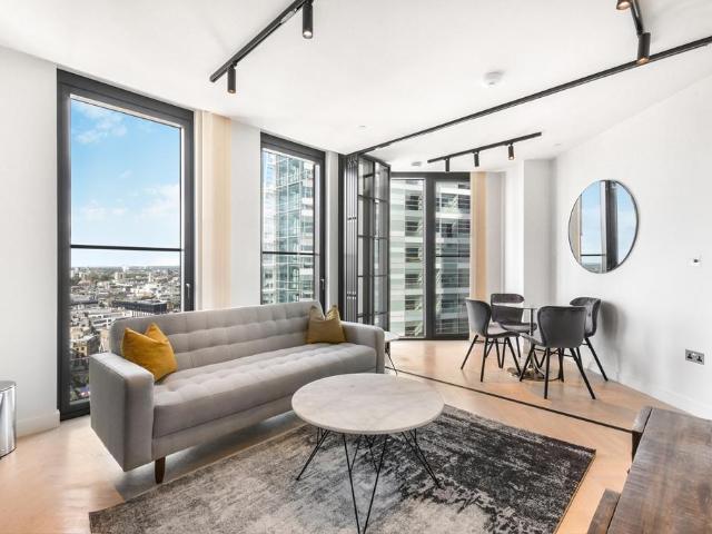 One Crown Place, Sun Street, EC2A 1 bed apartment to rent £3,250 pcm £750 pw