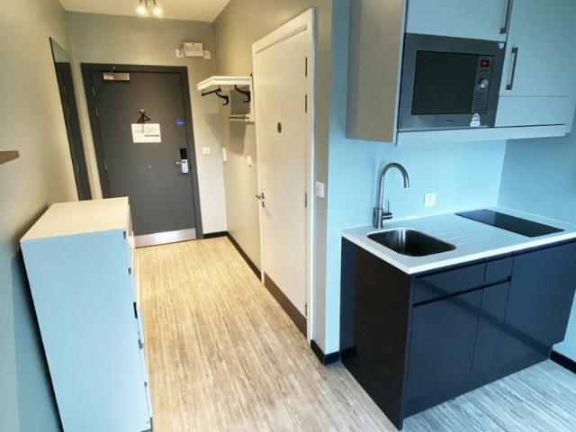 One Bed Apt, All Private, Small Lounge