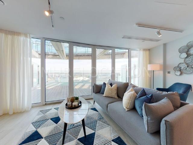 One Bed Duplex Penthouse, Arena Tower, Canary Wharf E14, 1 bed flat to rent, £3,500 pcm | PrimeLocation