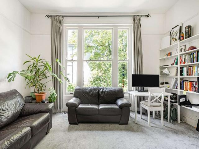 One bedroom apartment located on a quiet tree lined street