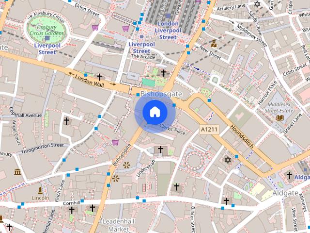 One Bishopsgate Plaza, 80 Houndsditch, London, EC3A