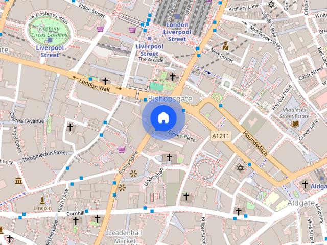 One Bishopsgate Plaza, 80 Houndsditch, London EC3A