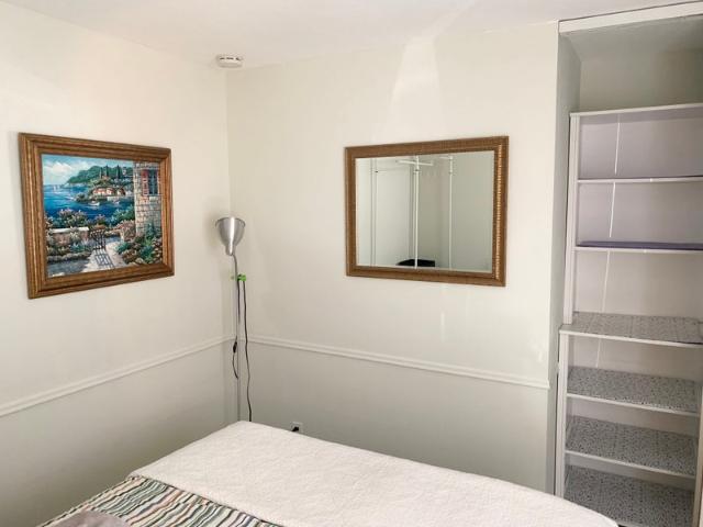 One furnished bedroom/shared bathroom