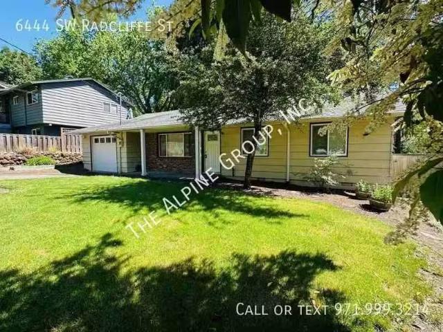 One Level, Three Bedrooms! 6444 Sw Radcliffe St