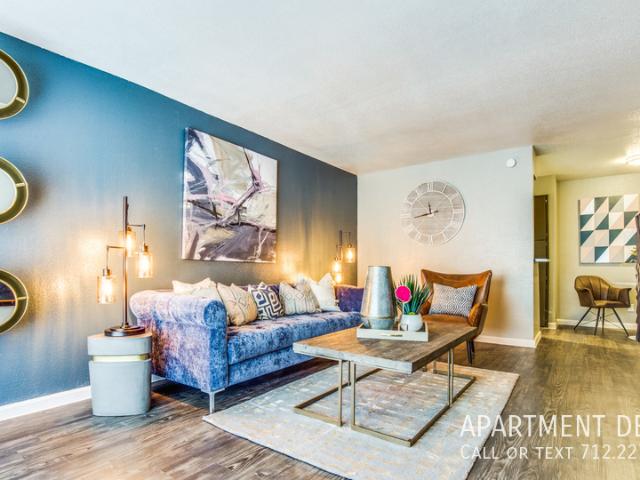 one month free senior living apartment Northeast Houston
