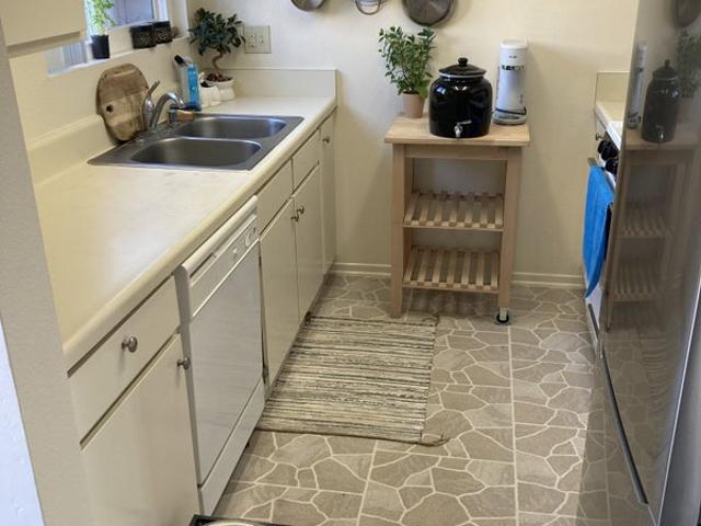 One room in 2 story apartment