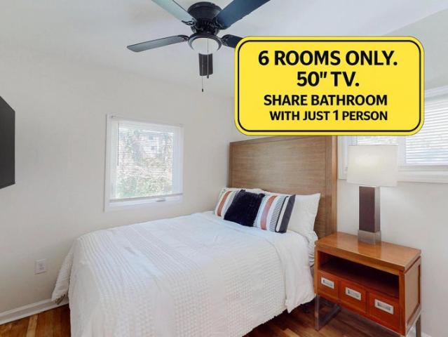 ONLY 6 ROOMS Video Tour • 1 Gig WiFi • ONLY 2 PE