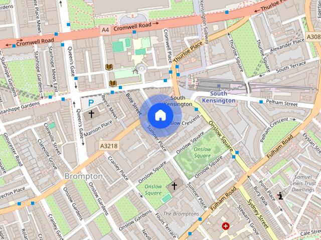 Onslow Crescent, South Kensington, London, SW7