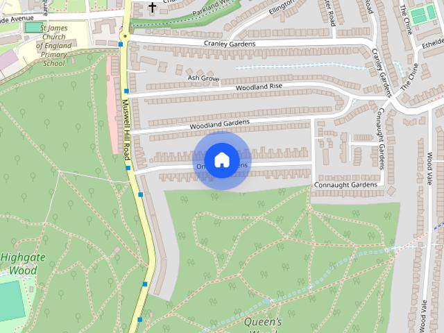 Onslow Gardens, N10