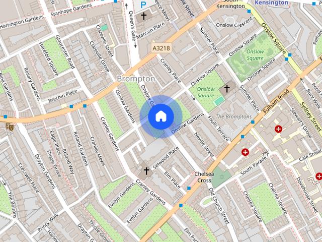 Onslow Gardens, South Kensington, London, SW7