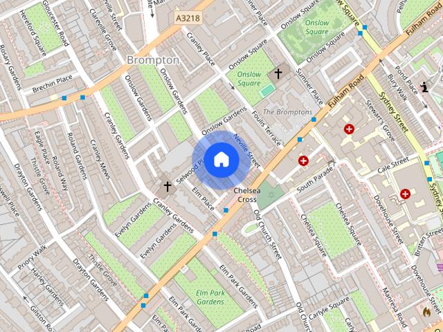 Onslow Gardens, South Kensington