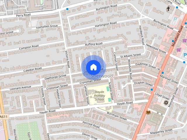 Osborne Grove, Sherwood, Nottingham
