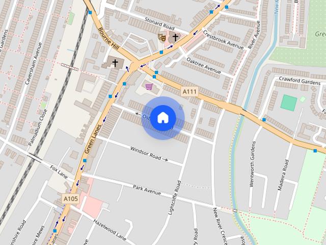 Osborne Road, Palmers Green, London, N13