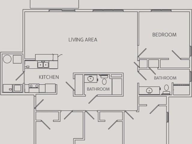 Oshkosh College Housing 4 Bedroom Apartment for Rent at 500 Marion Rd, Oshkosh, WI 54901