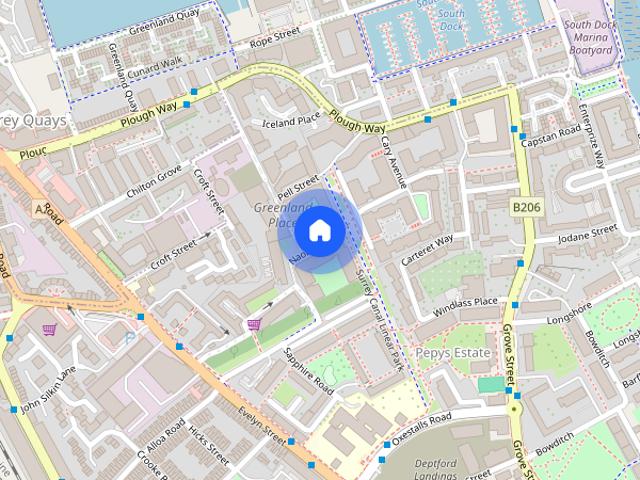 Oslo Tower, Greenland Place, Naomi Street, Surrey Quays, London, SE8