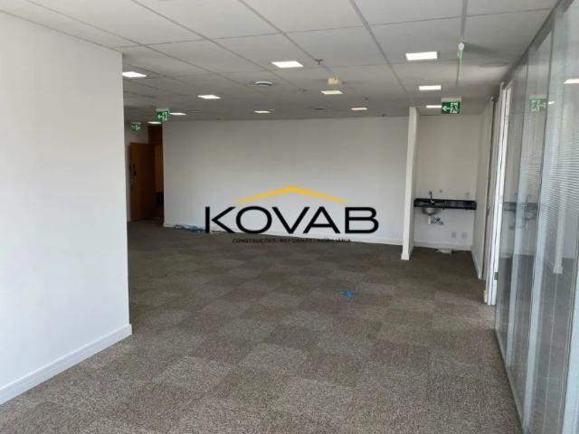 Oportunidade 126m² semi mobiliado/Divisórias Vidro Duplo | 3 Vagas
