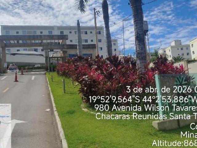 Oportunidade Caixa — Apartamento no Chacaras Reunidas Santa Terezinha, Contagem MG, Apto 102, 2 quartos, 1 vaga, 41,85m² | Licitação Aberta