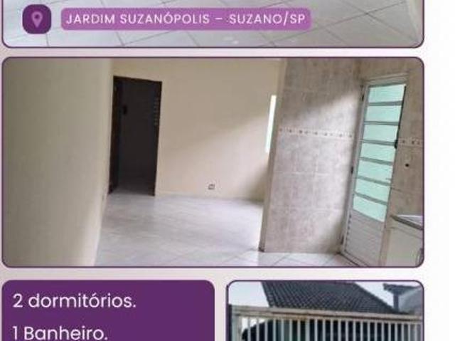 OPORTUNIDADE! CASA TÉRREA NO JARDIM SUZANÓPOLIS, SUZANO SP: 2 DORMS, SALA, COZINHA, 1 WC, LAVANDERIA