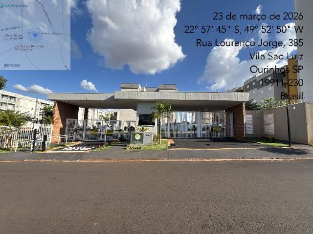 Oportunidade certa — Apartamento no Vila Sao Luiz, Ourinhos SP, Apto 1133, 2 quartos, 1 vaga, 56,47m² | Venda Online
