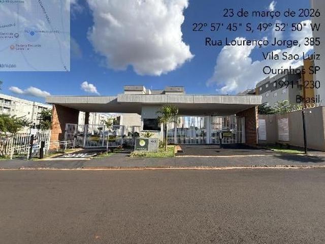 Oportunidade certa — Apartamento no Vila Sao Luiz, Ourinhos SP, Apto 1133, 2 quartos, 1 vaga, 56,4