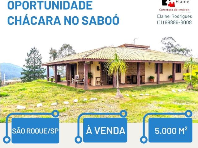 Oportunidade! Chácara no Saboó