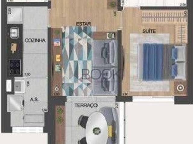 Oportunidade Air Brooklin 50m²
