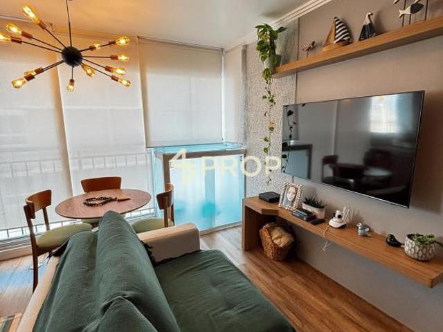 Oportunidade Apto com decoração moderna no Side Barra Funda SP 41m2 – 2 quartos
