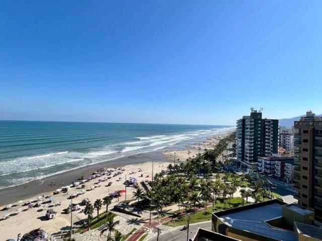 OPORTUNIDADE! Apartamento 1 Dormitório Suíte, Vista para o Mar e 1 Vaga no Caiçara Praia Grande/