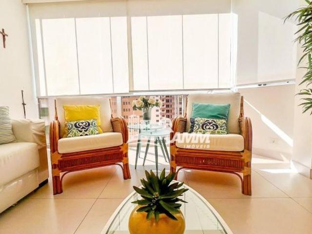 OPORTUNIDADE APARTAMENTO 4 DORMS 123M2 DE AREA ÚTIL MOBILIADO A POUCOS PASSOS DA PRAIA DAS