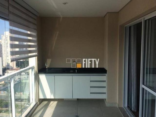 Oportunidade Apartamento com 1 dormitório à venda, 51 m² por R$ 743.000 Brooklin São Paulo/SP
