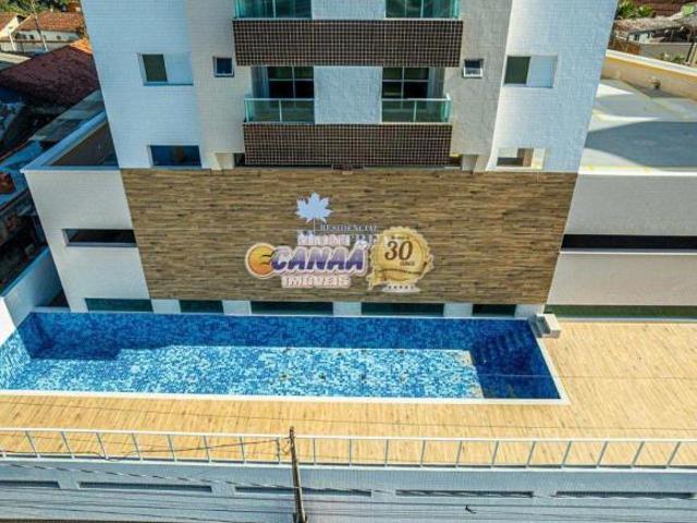 Oportunidade. Apartamento na Praia de Mongaguá, Vista para o MAR