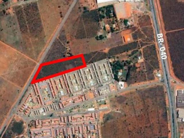 OPORTUNIDADE DE ÁREA EM SANTA MARIA DF AO LADO DA BR 040