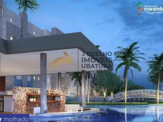Oportunidade de Investimento Apartamento a venda com 2 suítes + lavabo Maranduba Ubatuba SP