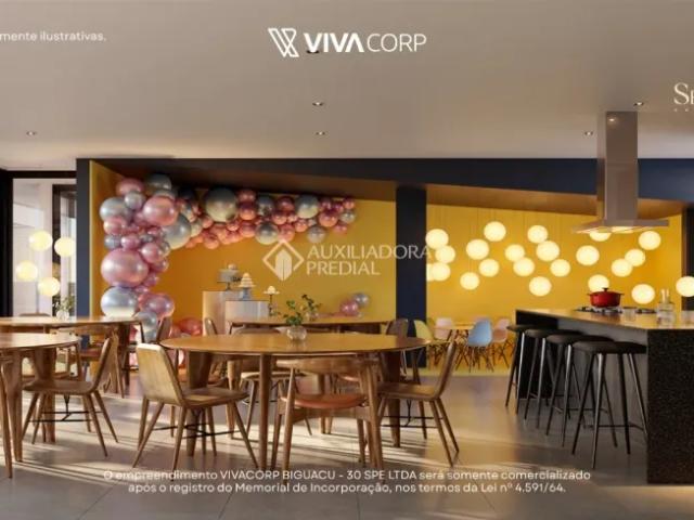 Apartamento à venda no bairro Fundos com 46 m² e 2 dormitórios/quartos disponíveis